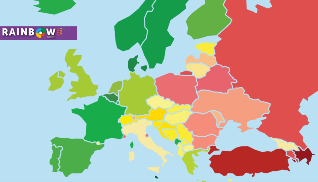 Ανέβηκε μία θέση στον Rainbow Map της ILGA η Ελλάδα | Antivirus Magazine